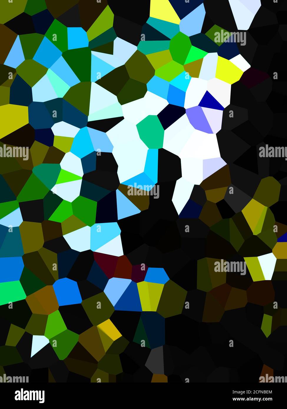 Illustration of Pixels pattern with various bright colors creates an ...