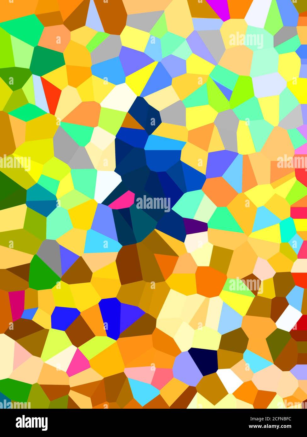 Illustration of Pixels pattern with various bright colors creates an ...