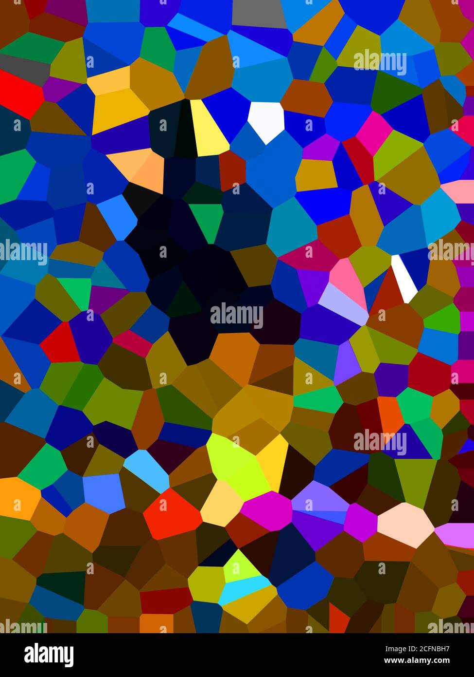 Illustration of Pixels pattern with various bright colors creates an ...