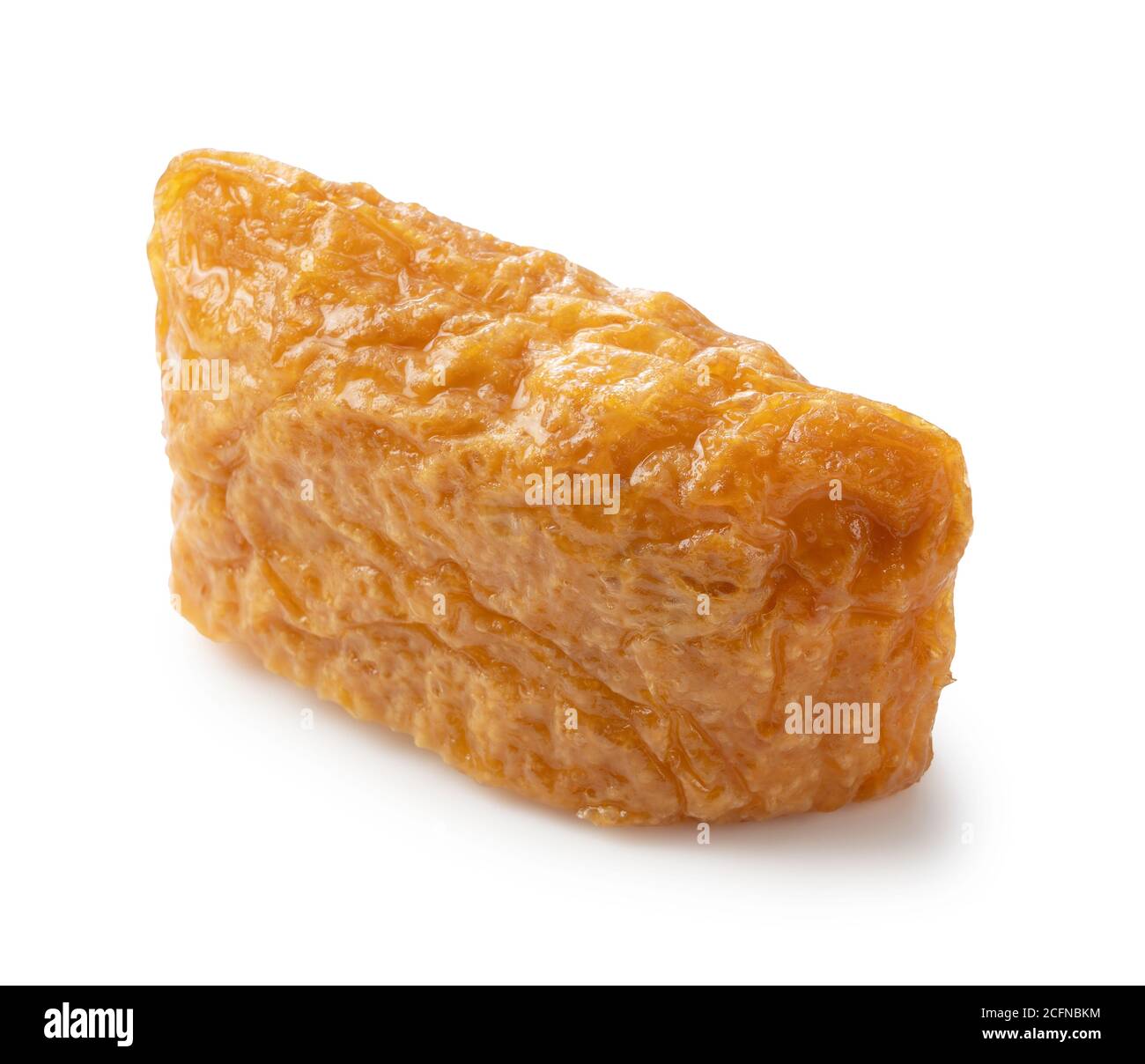 One Japanese Inari Sushi on a white background Stock Photo - Alamy