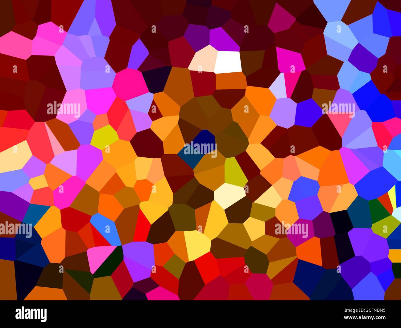 Illustration of Pixels pattern with various bright colors creates an ...
