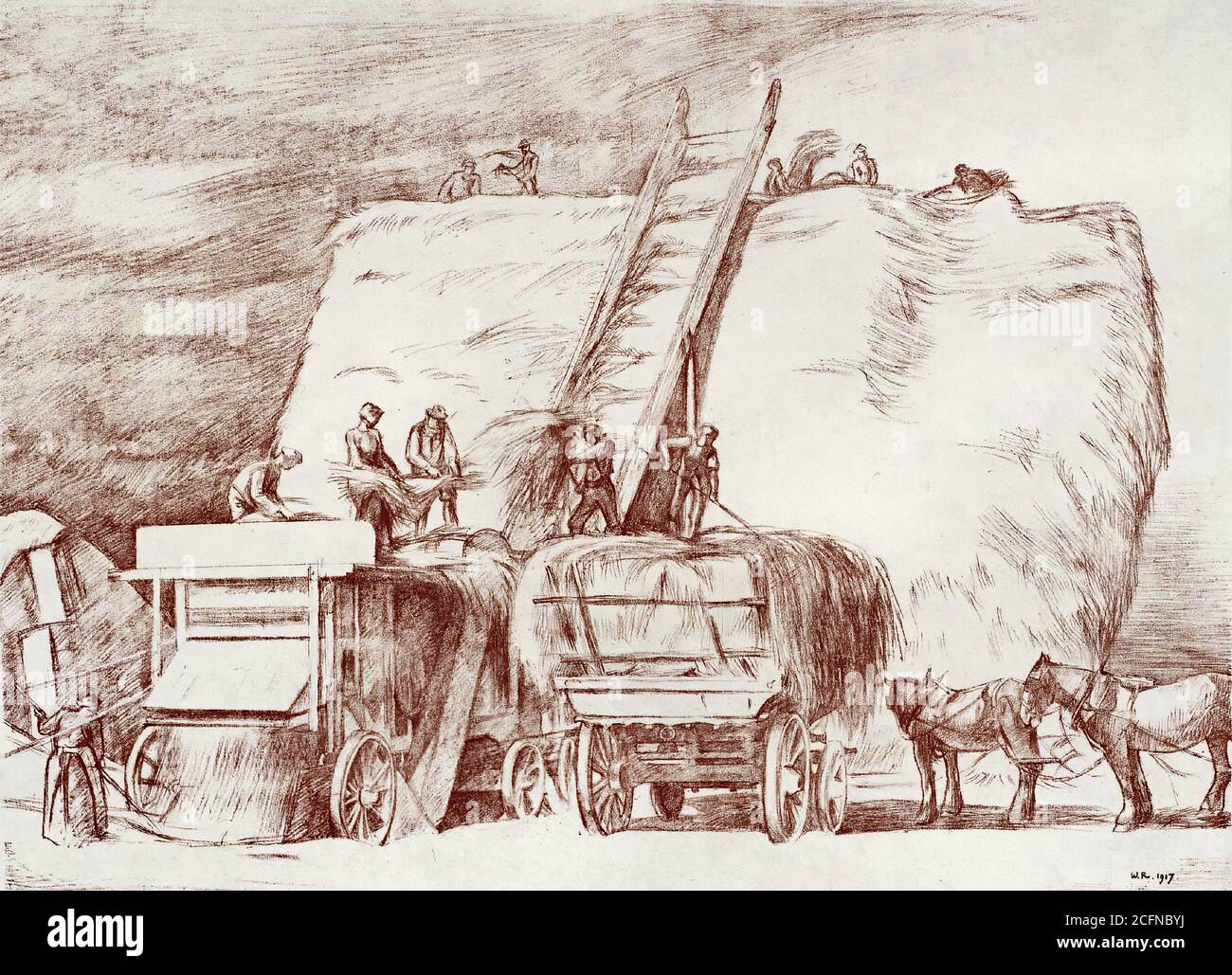 William rothenstein british hi-res stock photography and images - Alamy