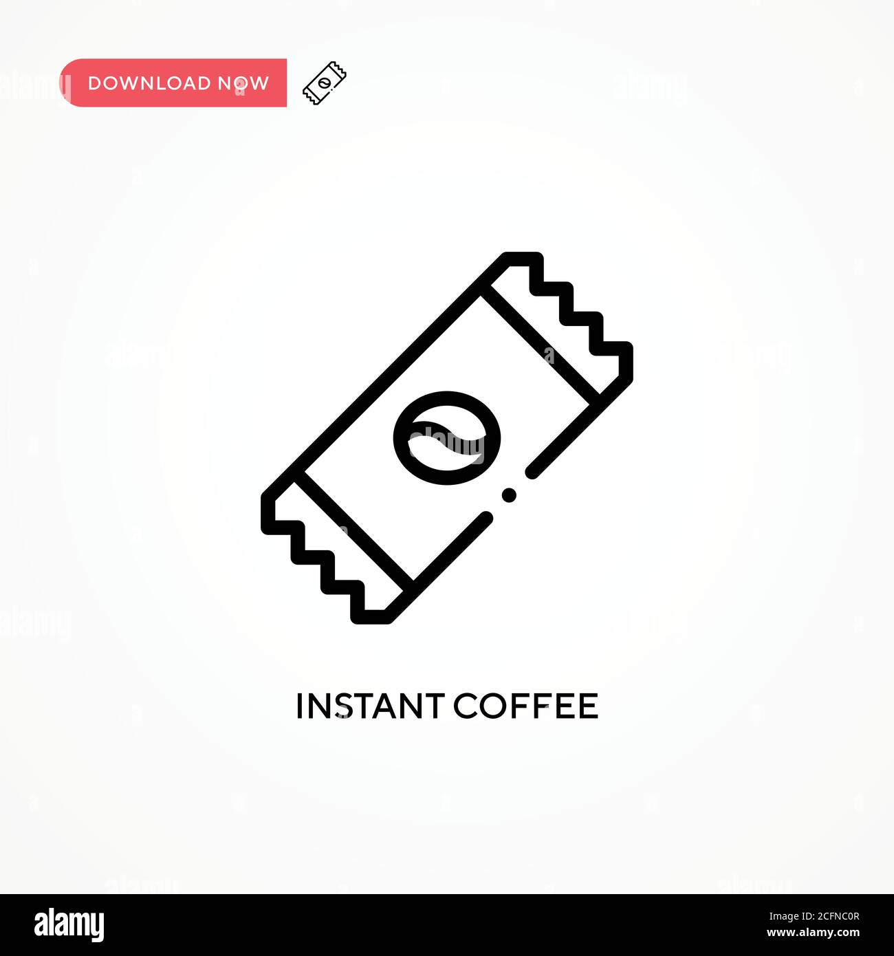 Instant coffee texture Stock Vector Images - Alamy