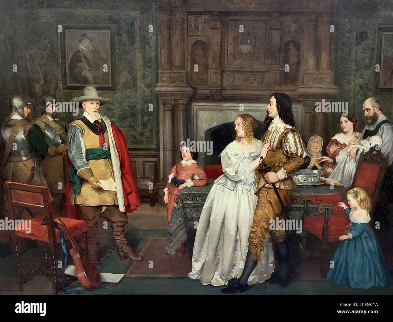 Rossiter Charles - the Arrest - British School - 19th Century Stock ...