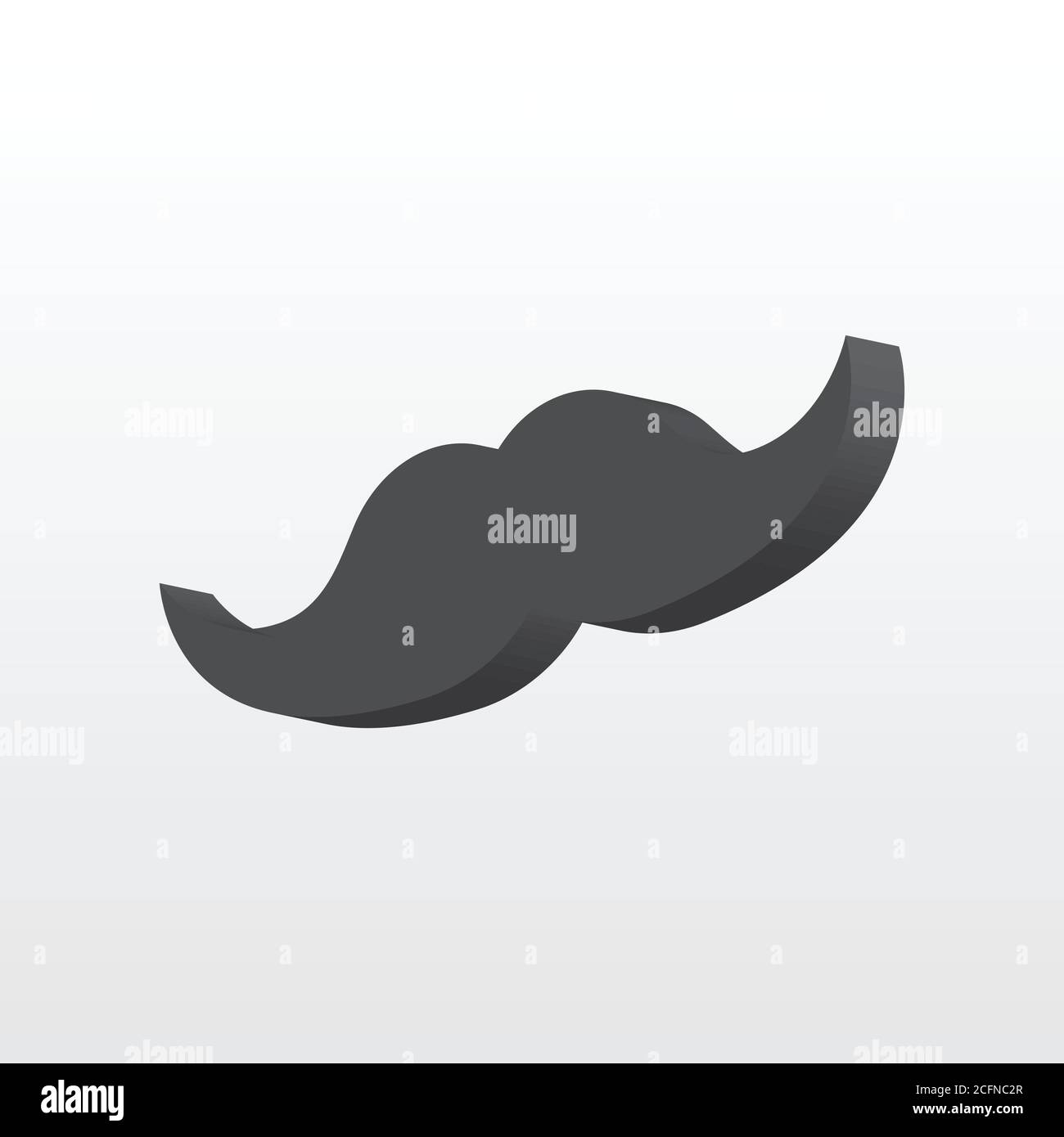 Moustache vector vectors hi-res stock photography and images - Alamy