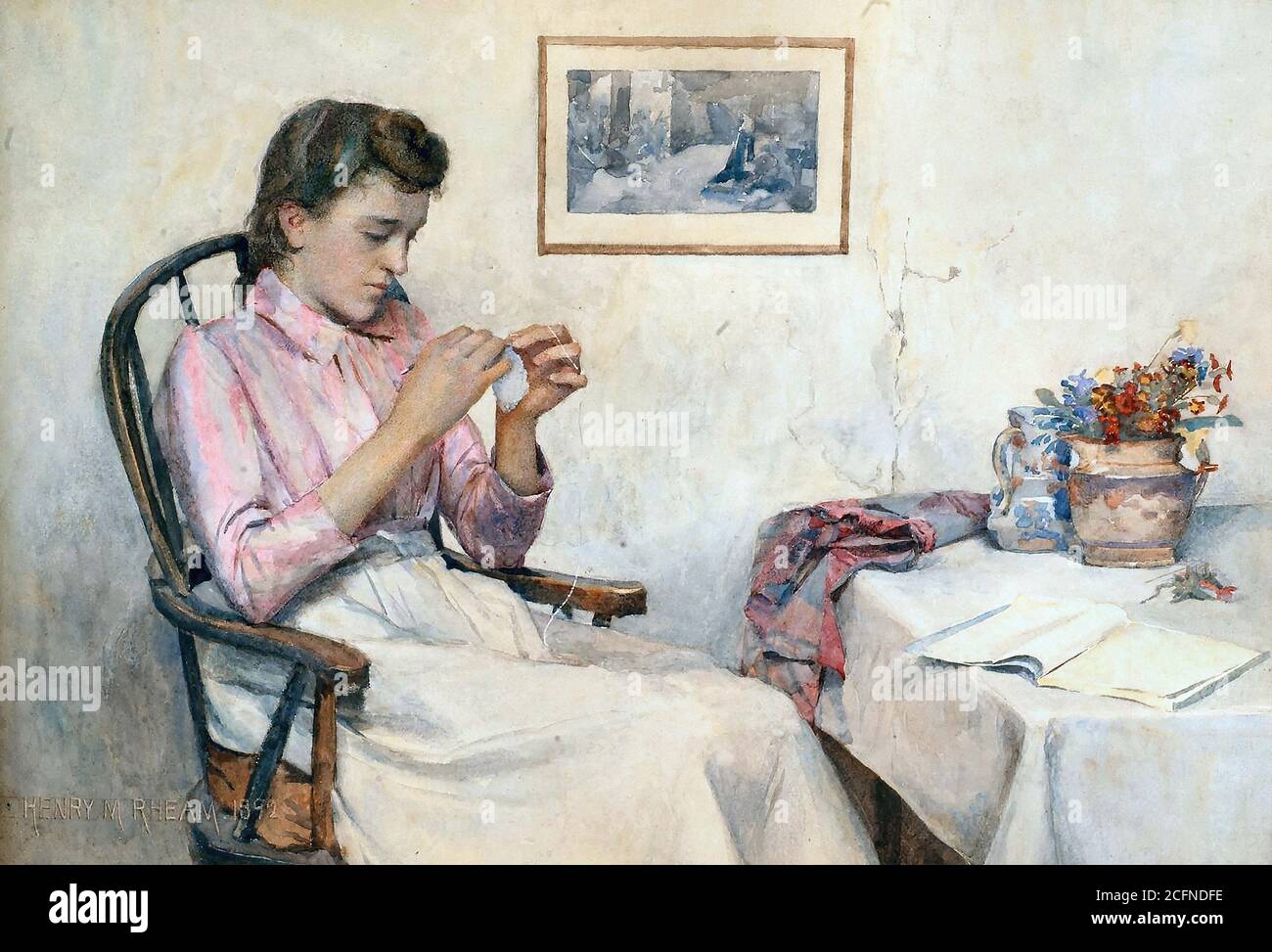 Henry meynell sewing hi-res stock photography and images - Alamy