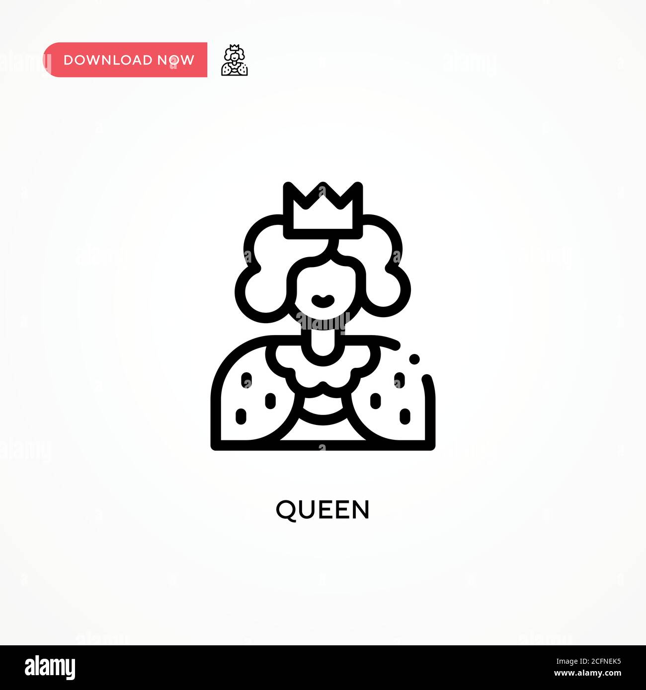 Vintage woman crown silhouette drawing hi-res stock photography and ...