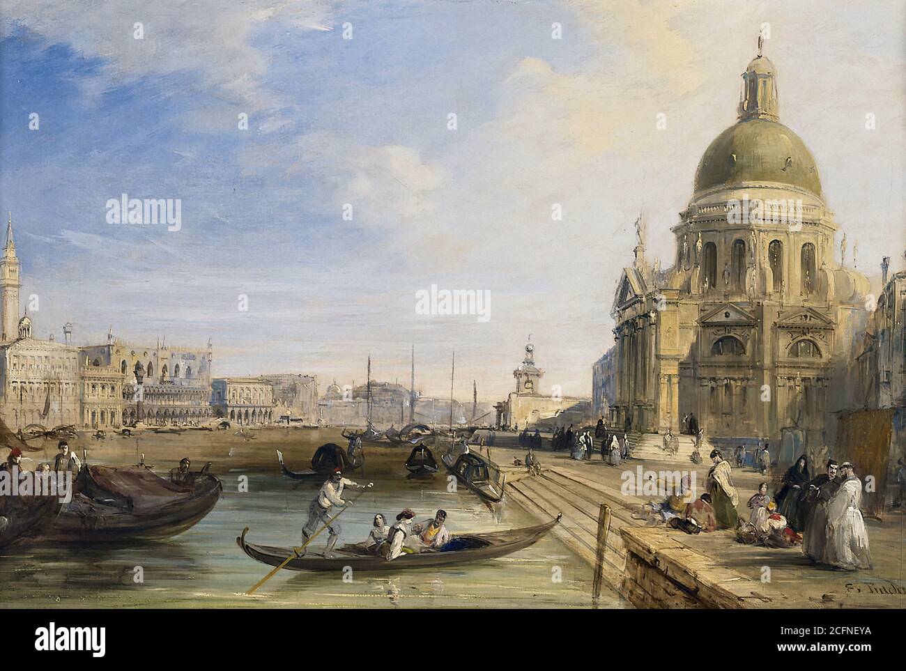 Pritchett Edward - Santa Maria Della Salute and the Bacino - British ...
