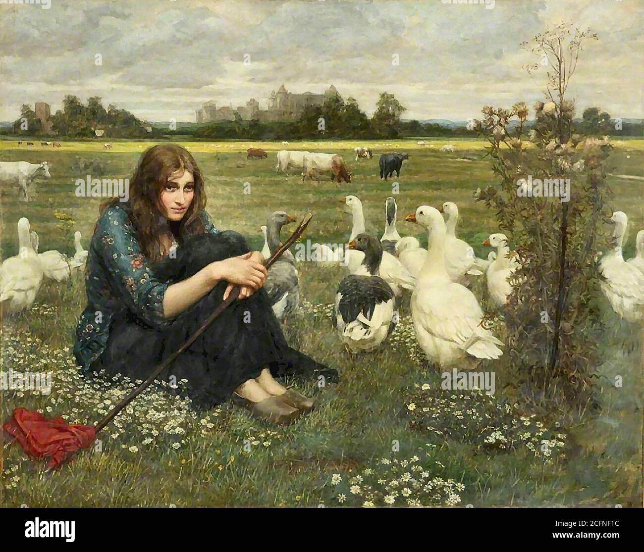 Goose girl painting High Resolution Stock Photography and Images - Alamy