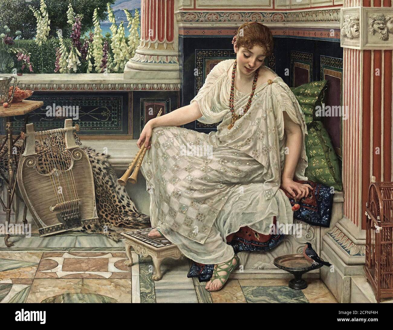 Poynter Edward - Chloe Dulces Docta Modos Et Citharae Sciens - British ...