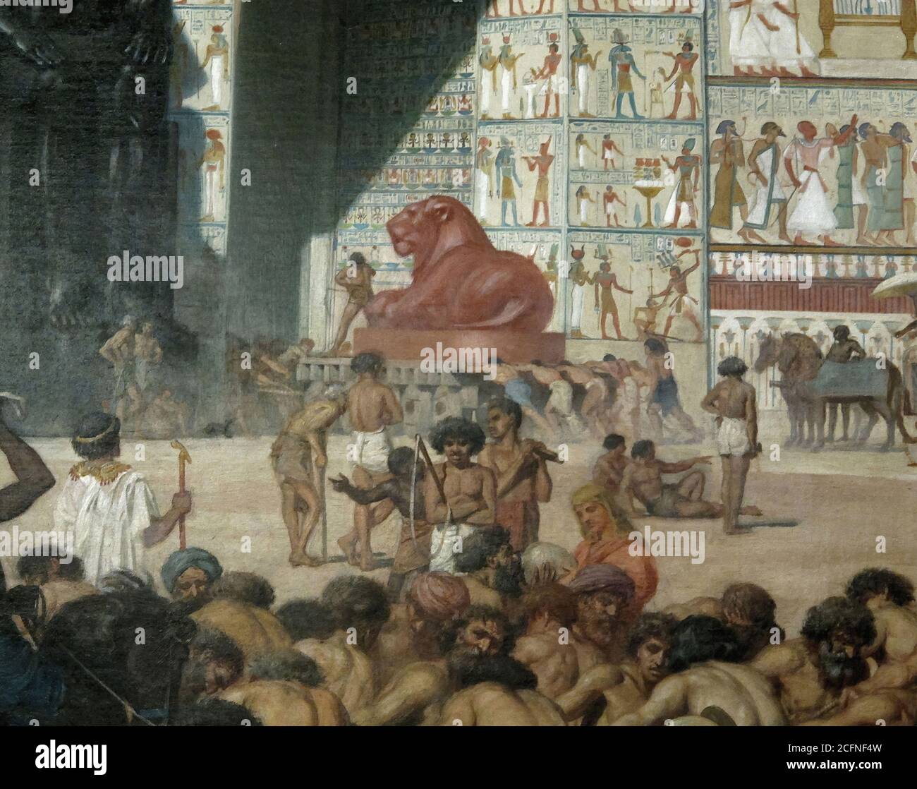 Poynter Edward - Israel in Egypt 3 (Detail) - British School - 19th ...