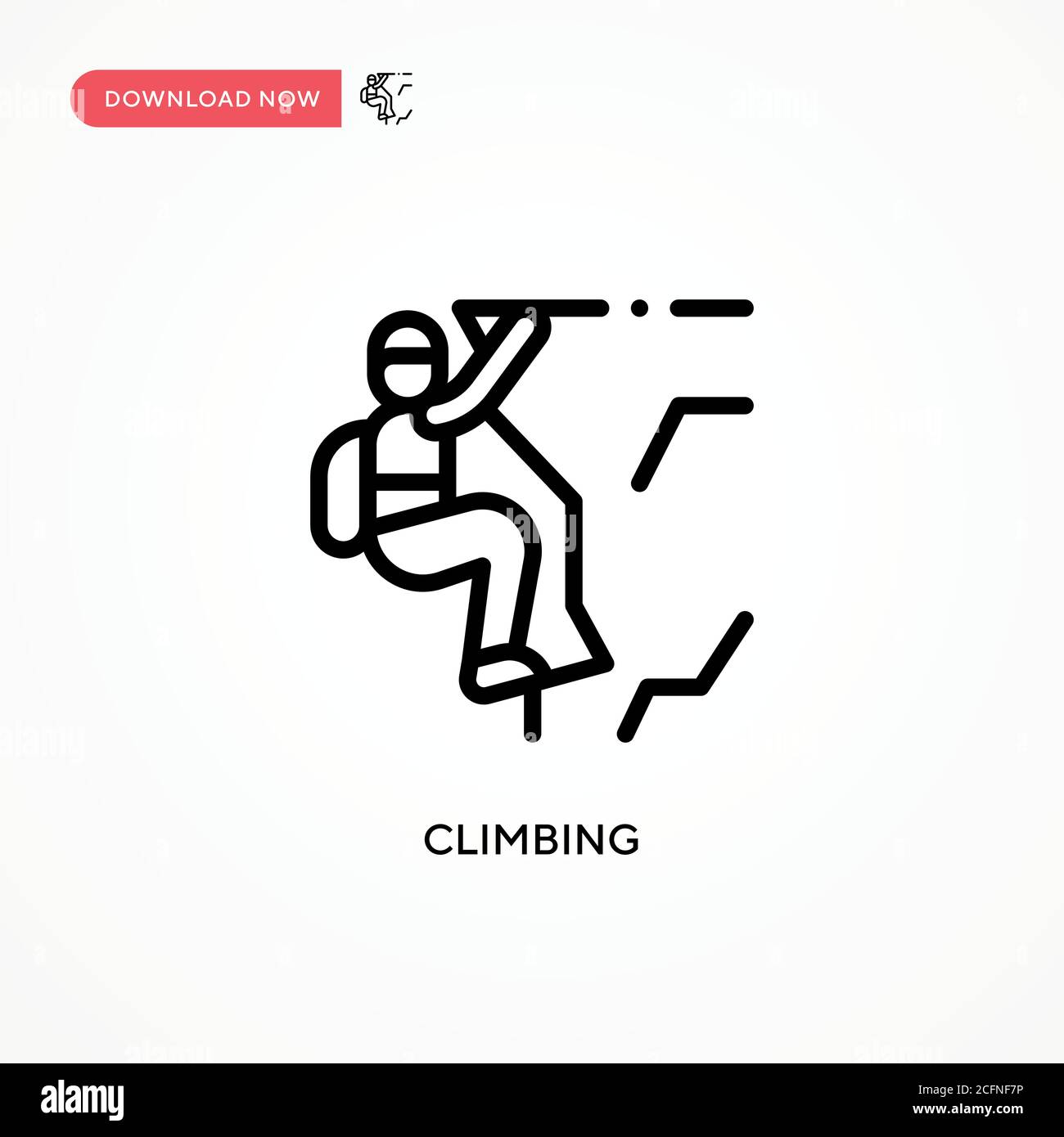 Mountain climber woman girl silhouette Stock Vector Images - Alamy