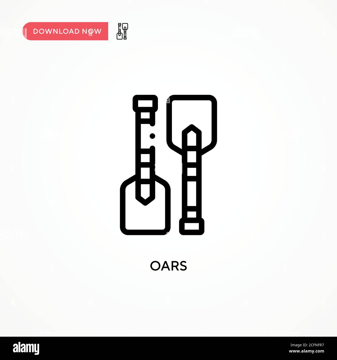 Row rowing oars Stock Vector Images - Alamy