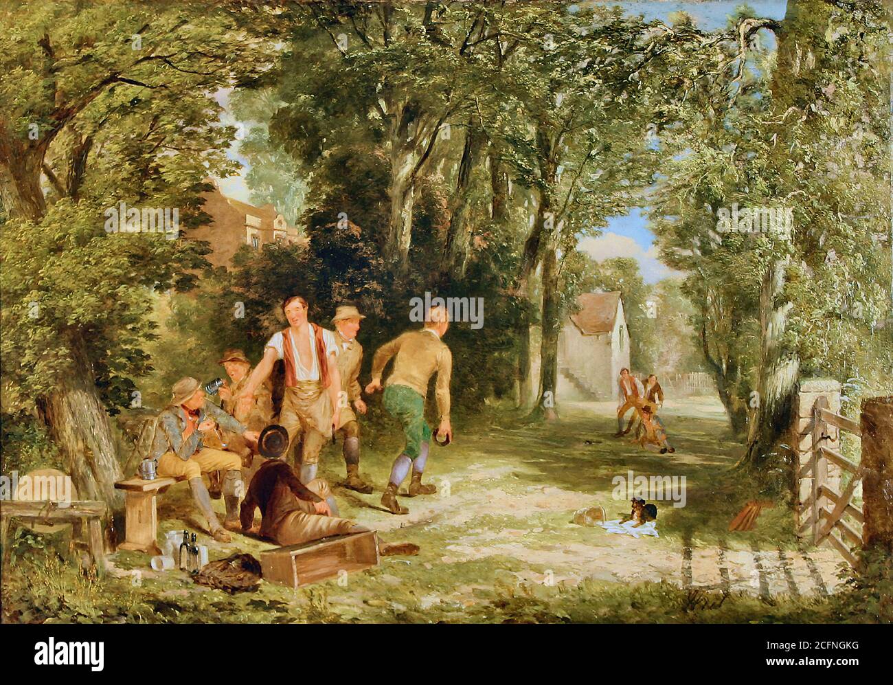 Quoits victorian hi-res stock photography and images - Alamy