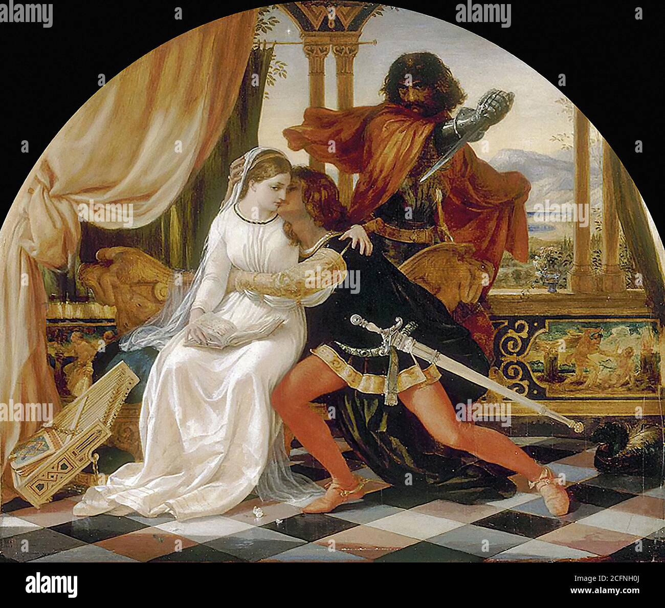 Paton Joseph Noel - the Murder of Paolo and Francesca - British School ...