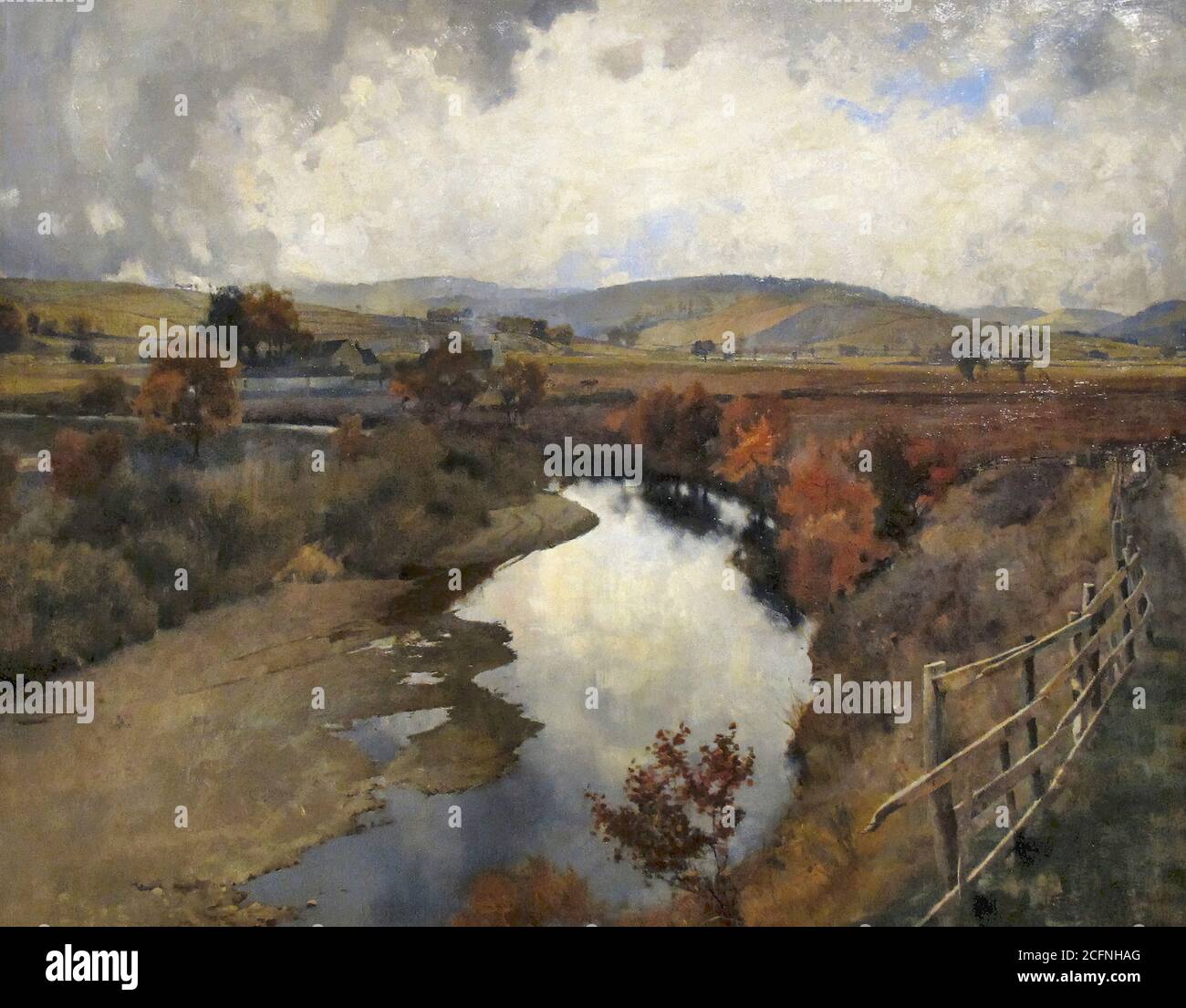 Paterson James - Autumn in Glencairn - British School - 19th Century ...