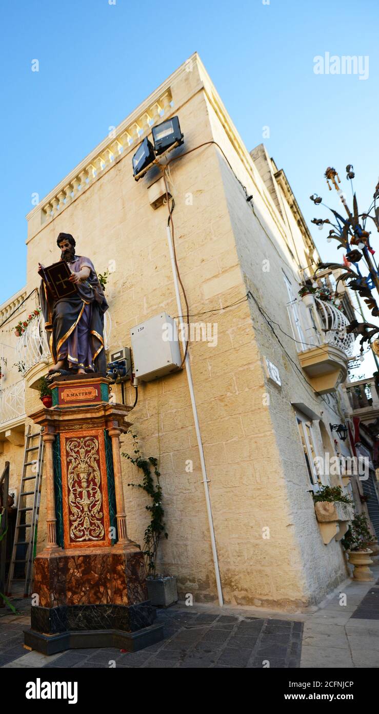 Walking through the old town of Rabat, Malta Stock Photo - Alamy