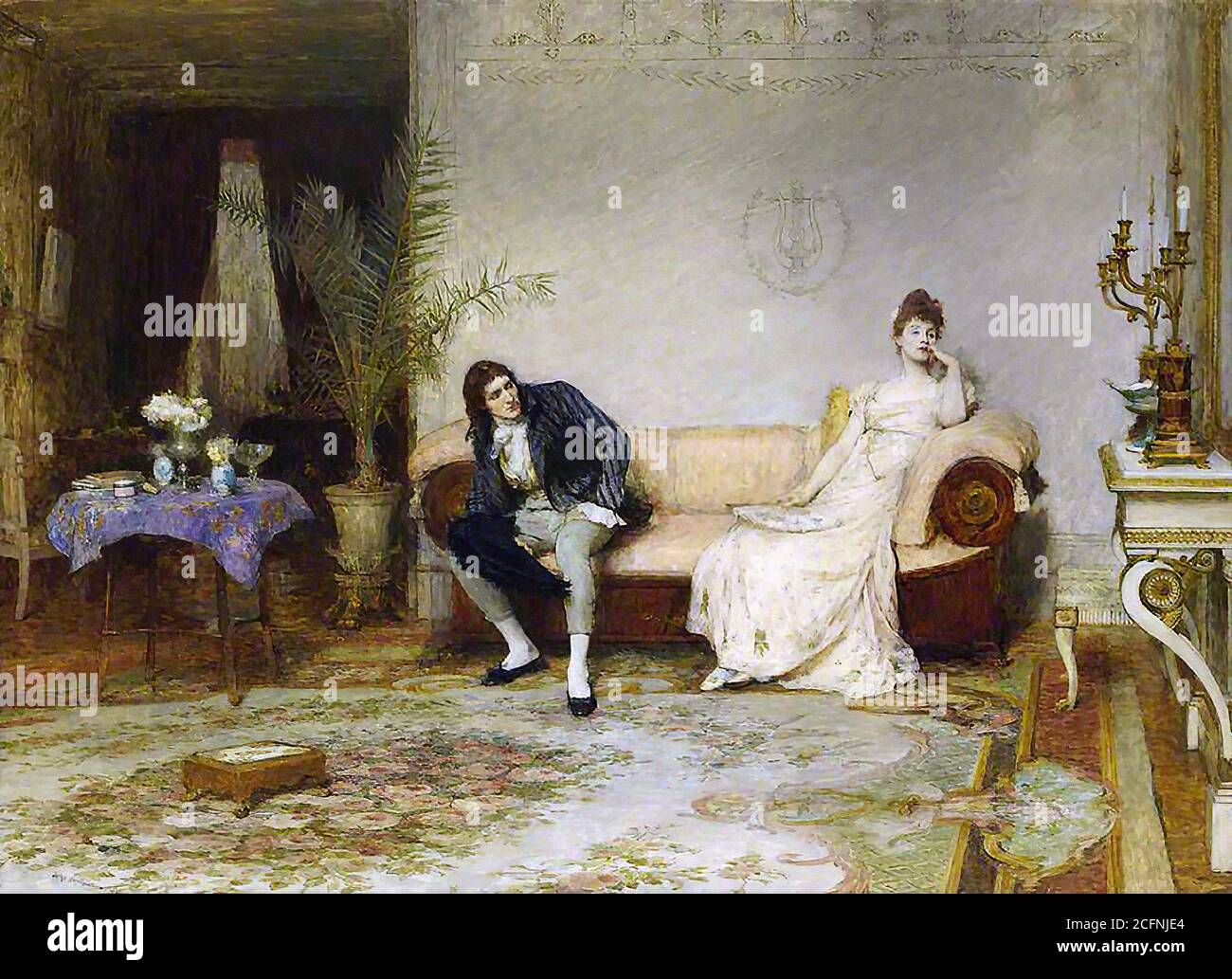 Orchardson William Quiller - Enigma - British School - 19th Century ...