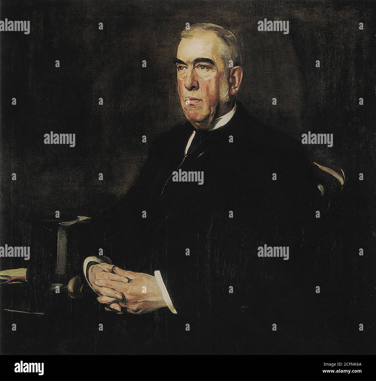 Nicholson Sir William - Portrait of James Beale - British School - 19th ...