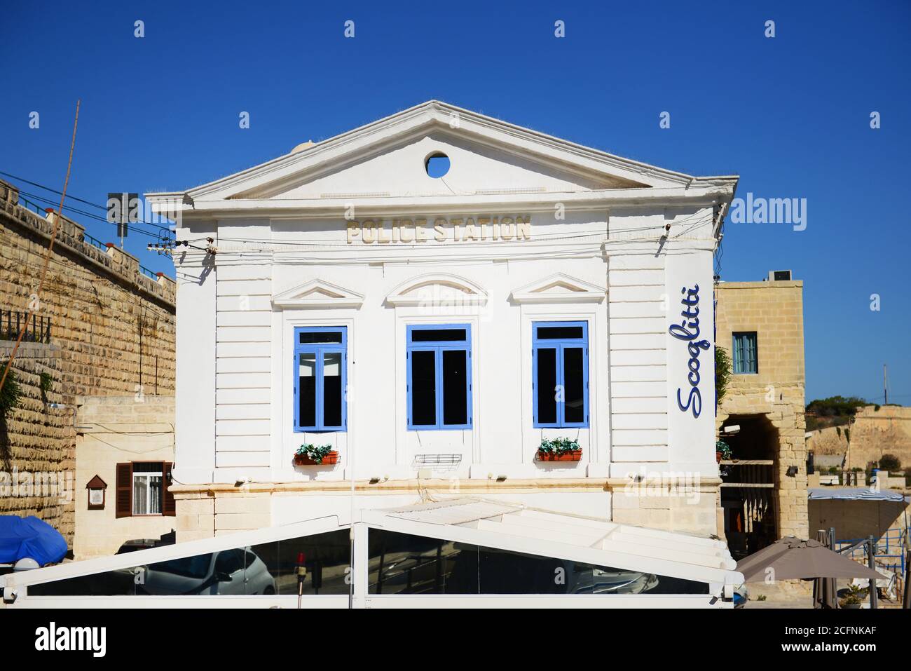 Malta police station hi-res stock photography and images - Alamy