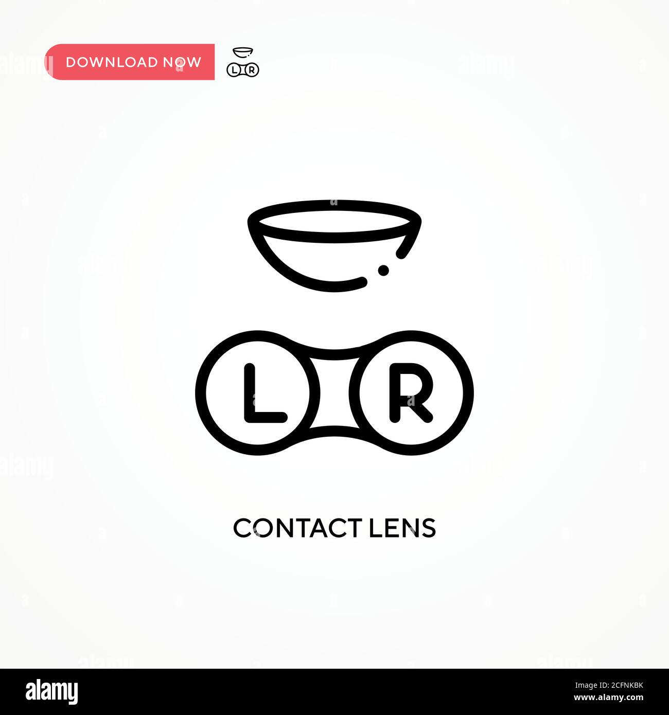 Female eye contact Stock Vector Images - Alamy