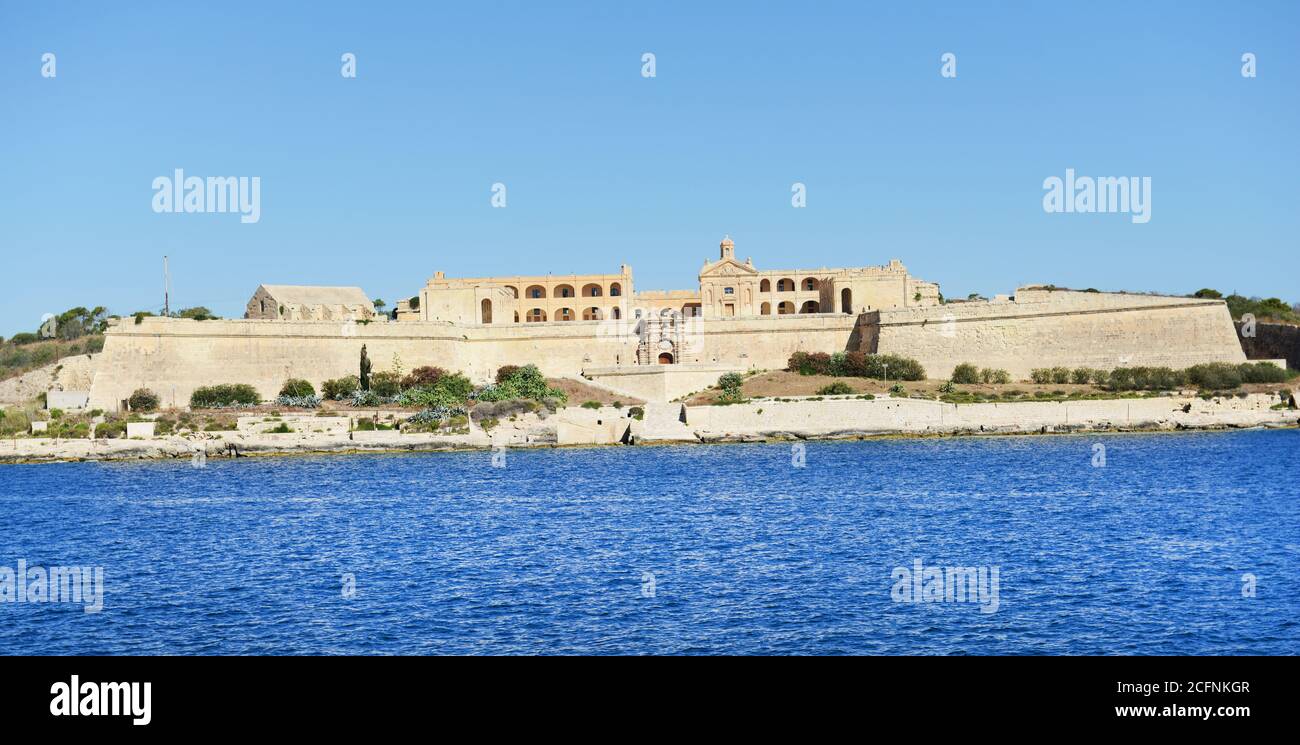 Fort Manoel on Manoel island in Malta Stock Photo - Alamy