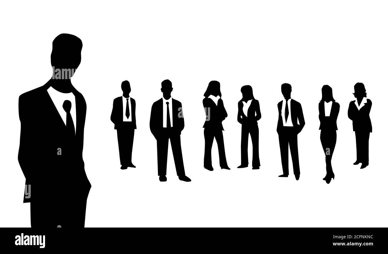 Business people vector illustration Stock Vector Image & Art - Alamy