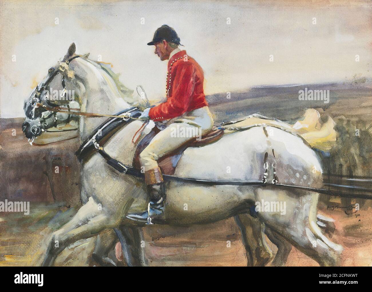 Munnings Alfred James - the Leaders - British School - 19th Century ...