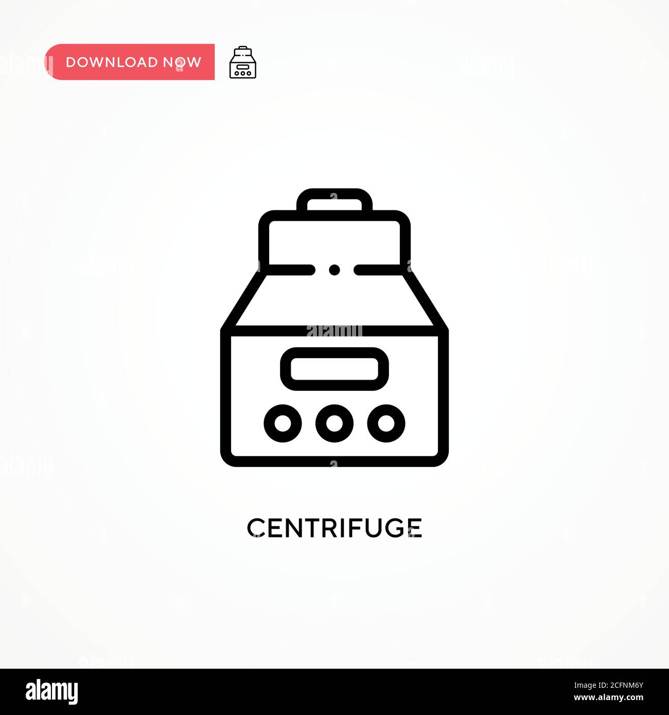 Lab technician centrifuge Stock Vector Images - Alamy