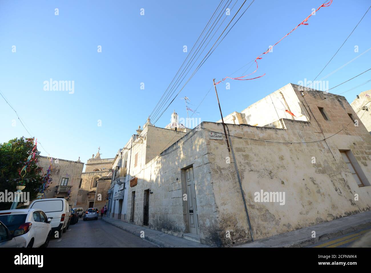 Driving through Ir-Rabat in Malta Stock Photo - Alamy