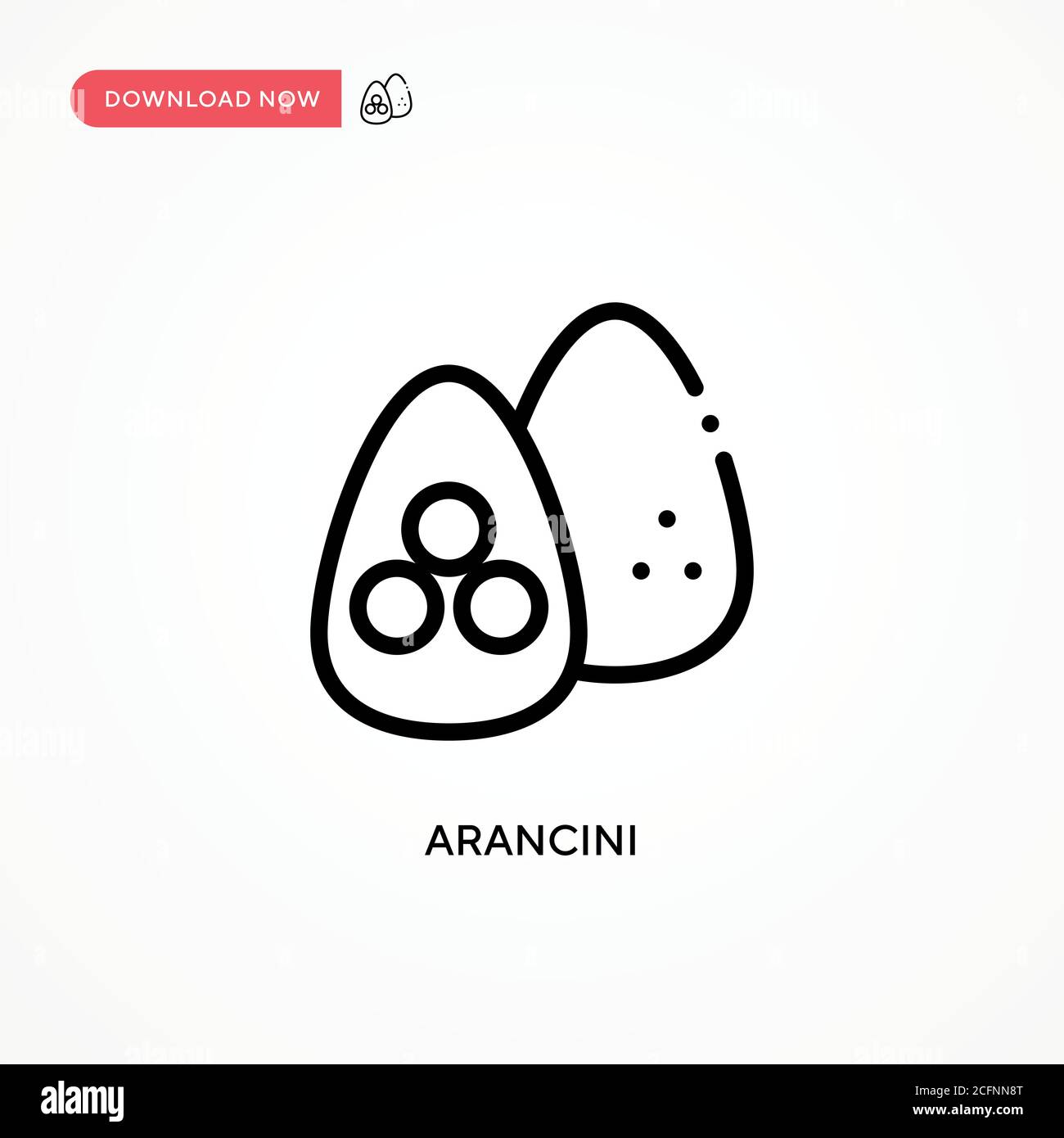 Arancini stuffed tomato Stock Vector Images - Alamy