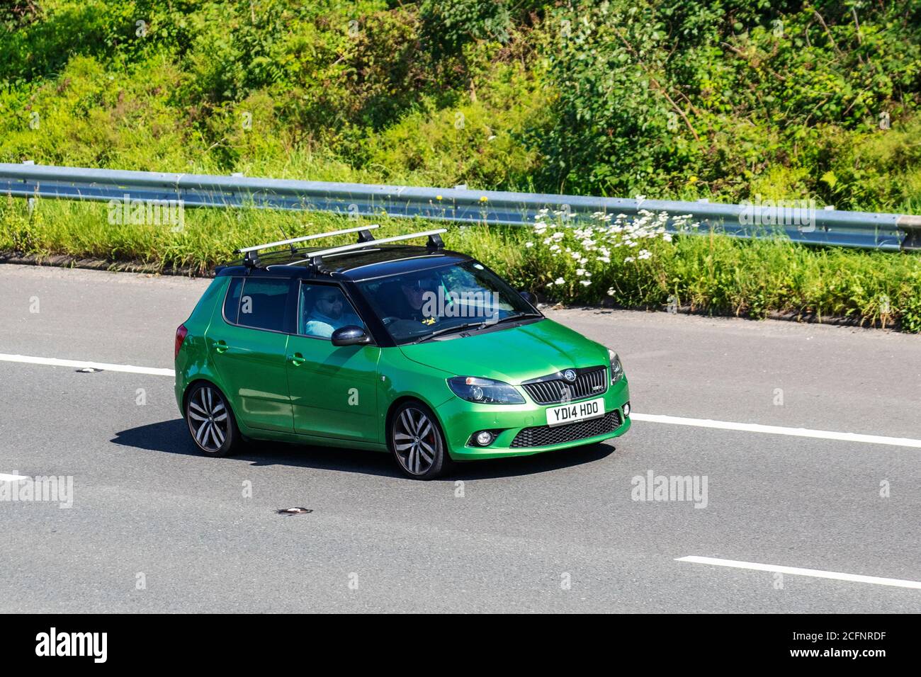 Skoda fabia vrs green cars hi-res stock photography and images - Alamy