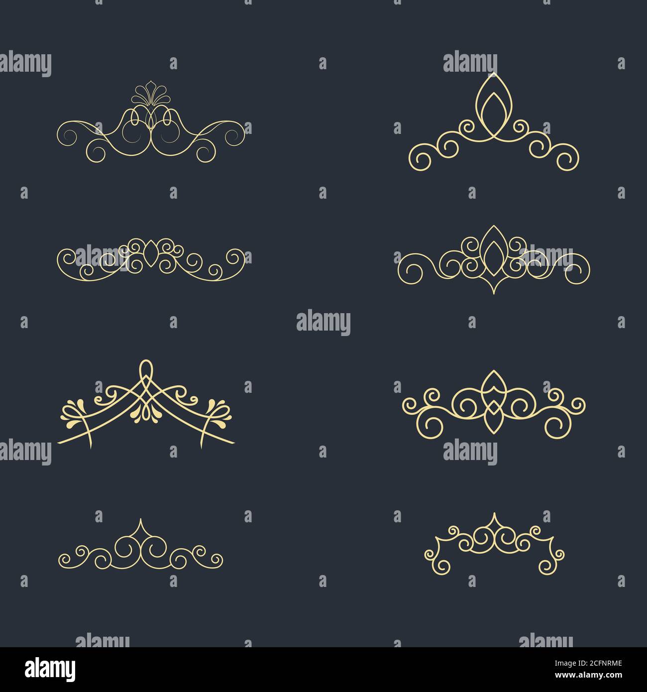 Vintage border line Template vector illustration design Stock Vector Image & Art - Alamy