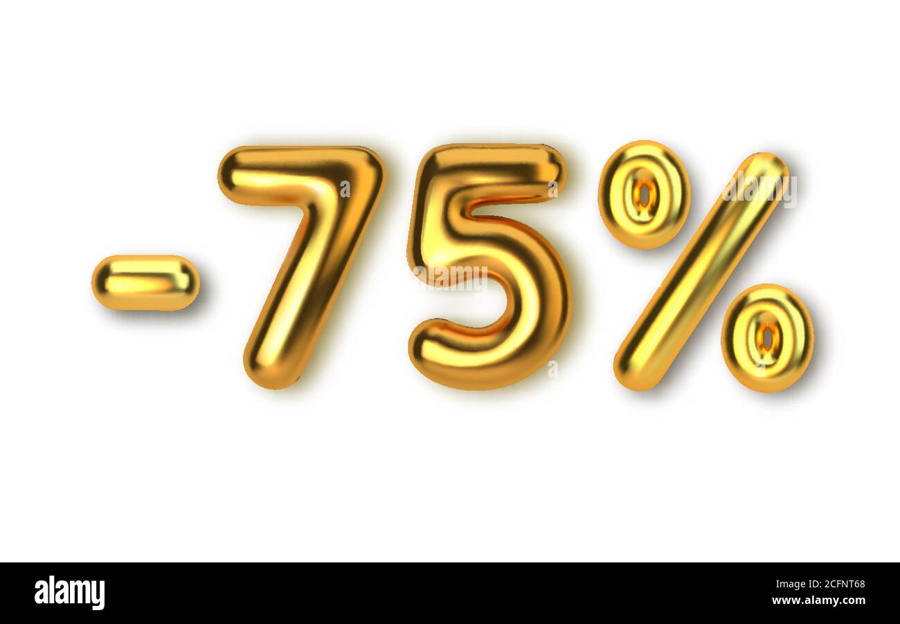 Golden balloons vector vectors hi-res stock photography and images - Alamy