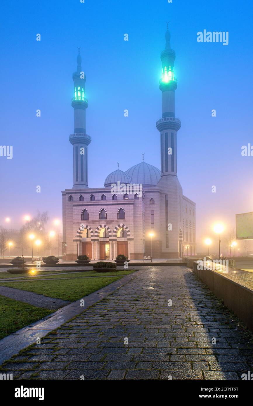 The Netherlands, Rotterdam, The Essalam Mosque, designed by Dutch ...