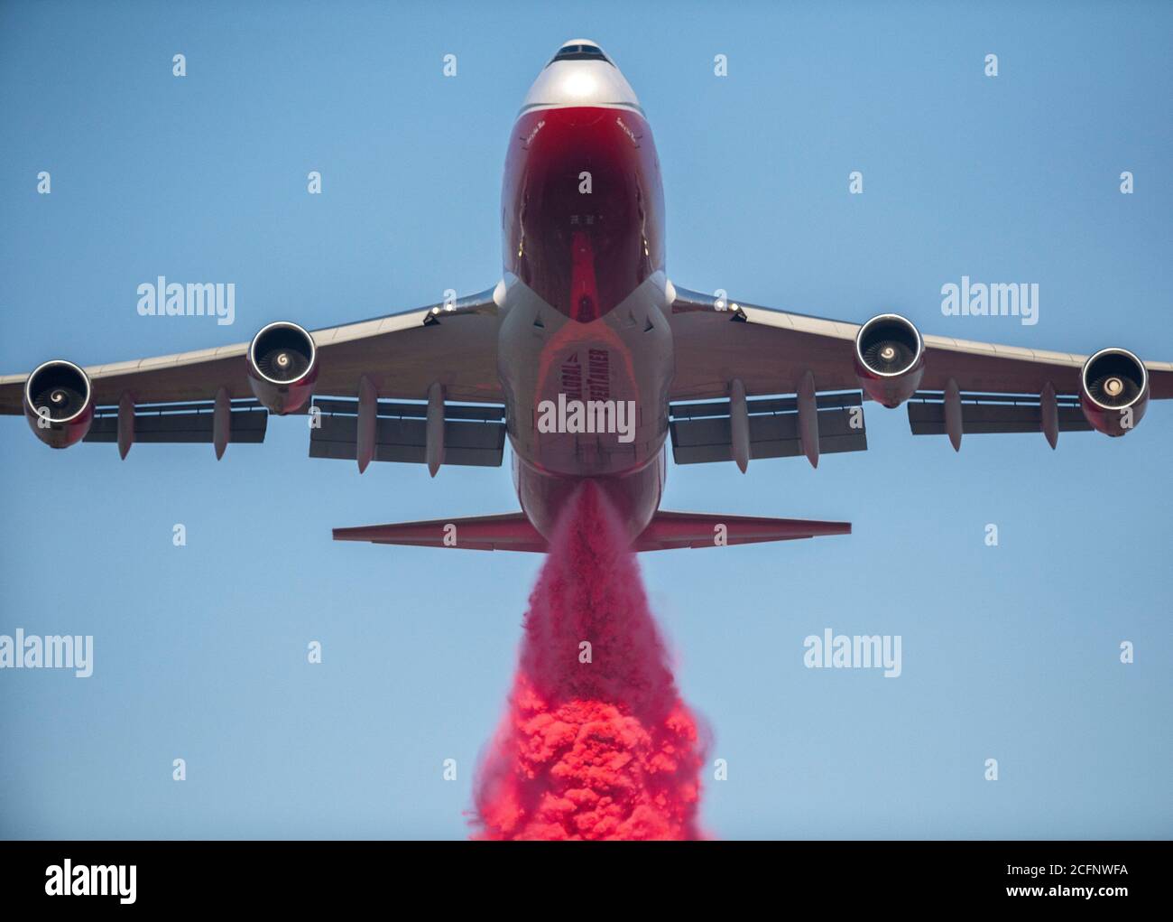 Unincorporated San Diego County, California, USA. 6th Sep, 2020. A 747 ...