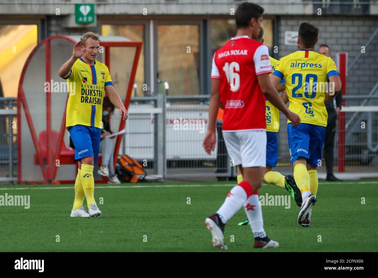 MAASTRICHT, NETHERLANDS - SEPTEMBER 7: Doke Schmidt of SC Cambuur ...