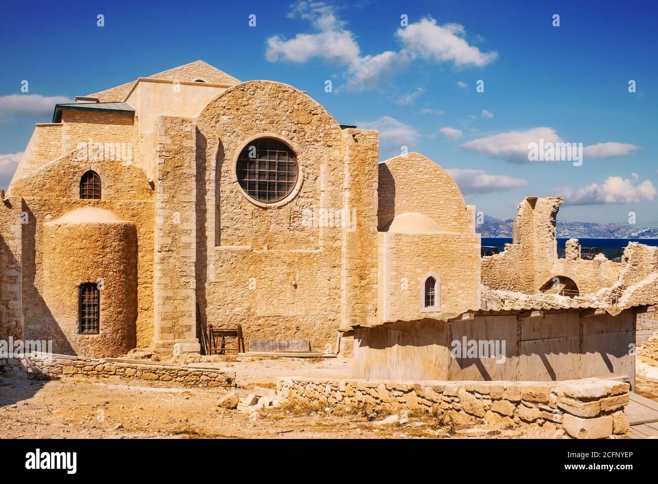 Monastery of St. Peter and St. Paul in Heraklion, Crete island, Greece ...