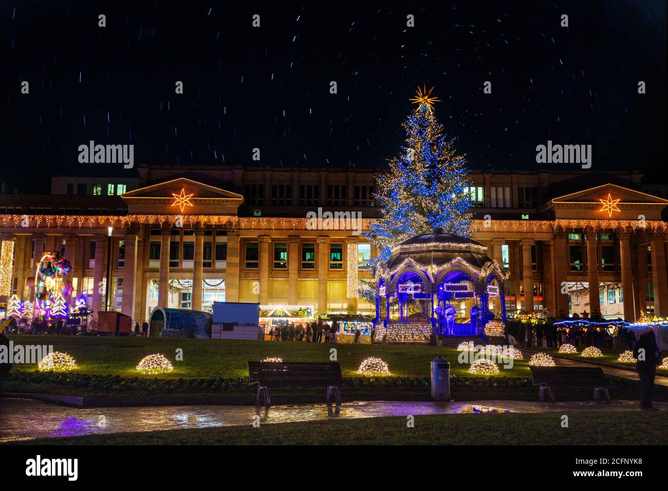 Stuttgart schlossplatz christmas market hi-res stock photography and ...