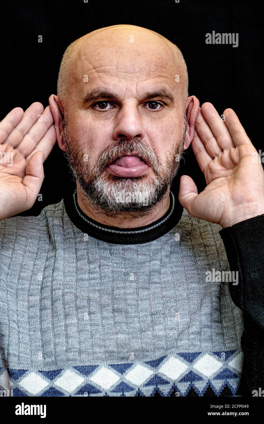 Funny Fake Hair For Bald Men