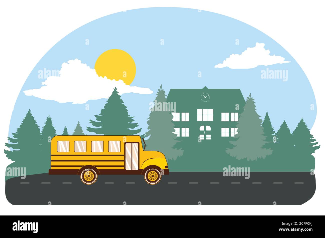 Rural school Cut Out Stock Images & Pictures - Alamy