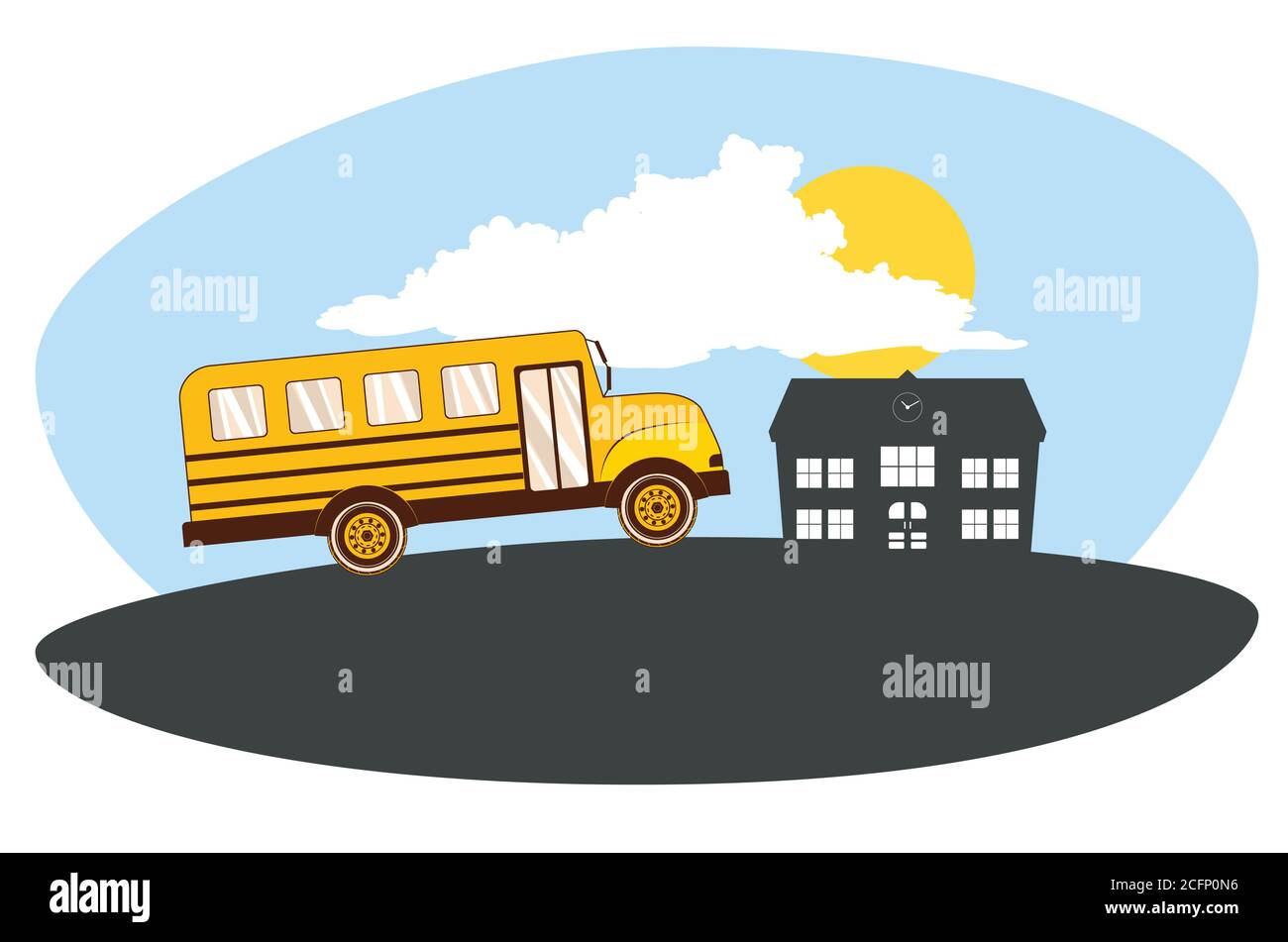 Rural school Cut Out Stock Images & Pictures - Alamy