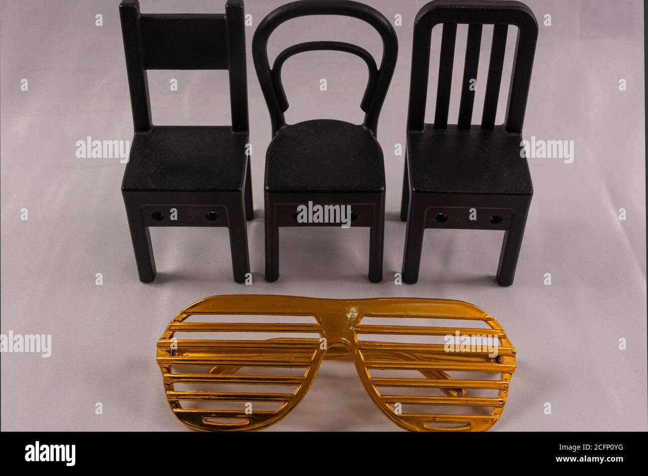 Blue glasses rest inside hi-res stock photography and images - Alamy