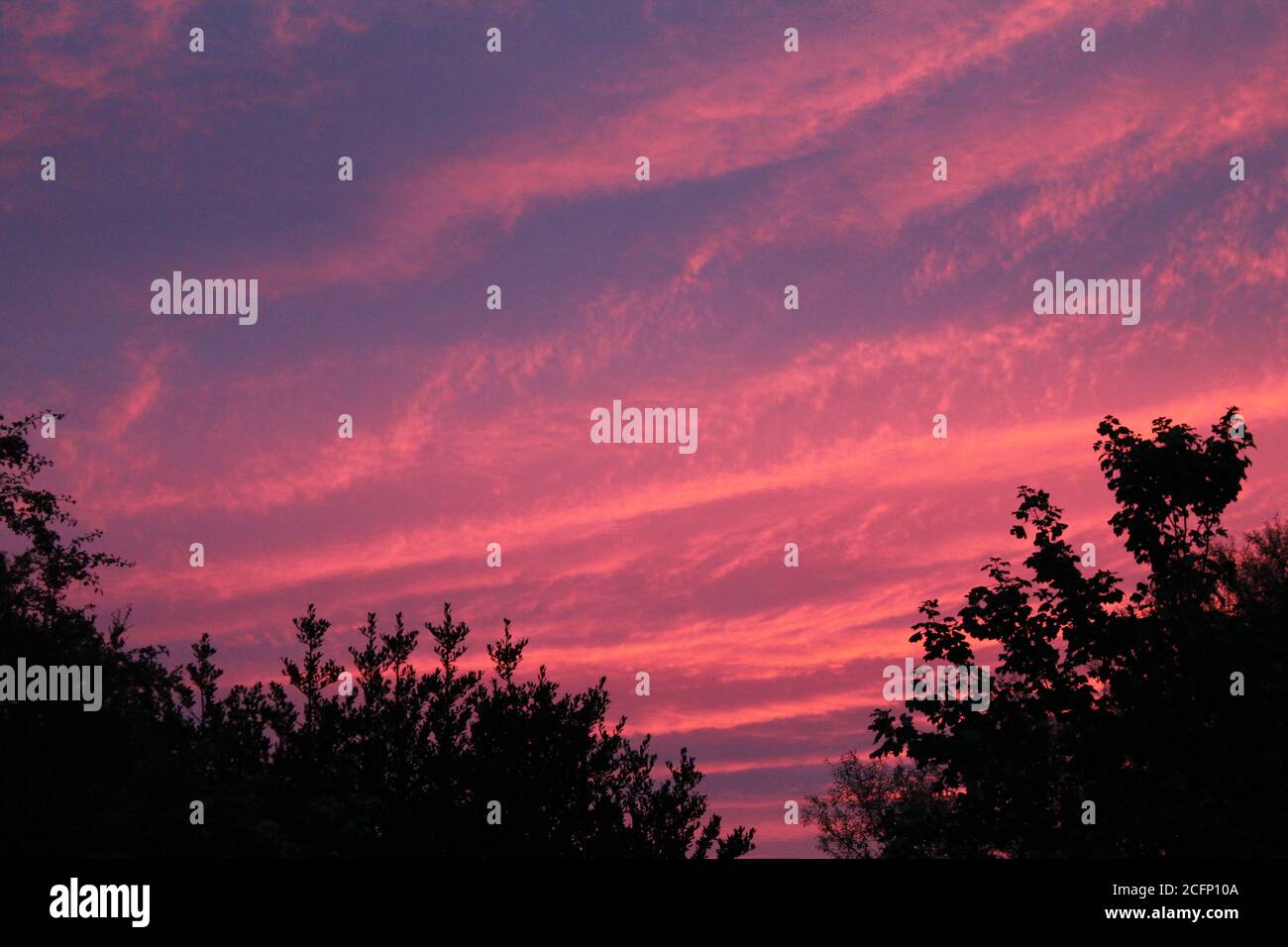Blue sky clouds sun background vivid colors hi-res stock photography ...