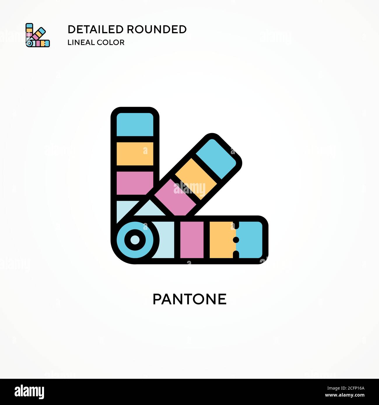 Pantone vector icon. Modern vector illustration concepts. Easy to edit ...