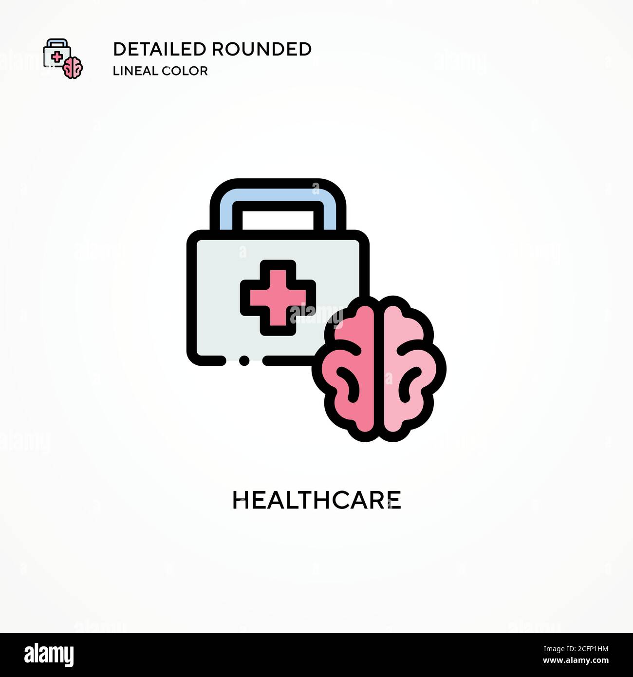 Healthcare vector icon. Modern vector illustration concepts. Easy to ...