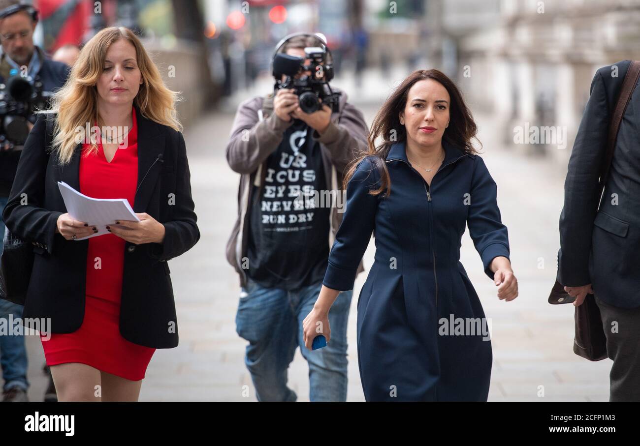 Stella morris right arrives at downing street hi-res stock photography ...