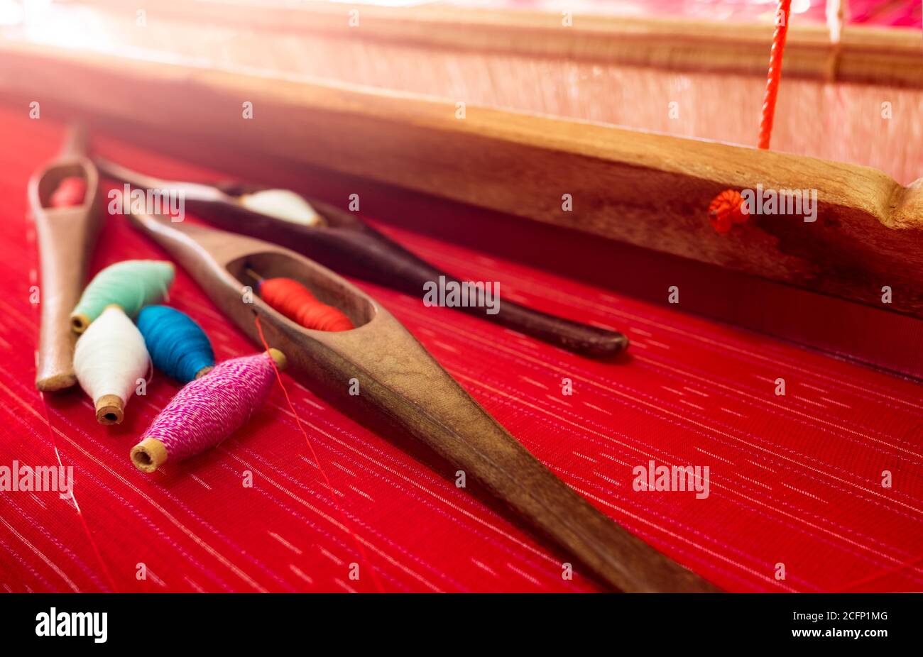 Shuttle weaving machine hi-res stock photography and images - Alamy