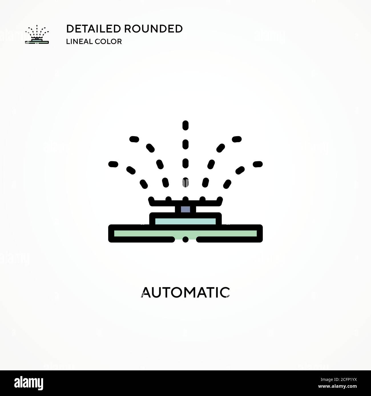 Automatic vector icon. Modern vector illustration concepts. Easy to ...