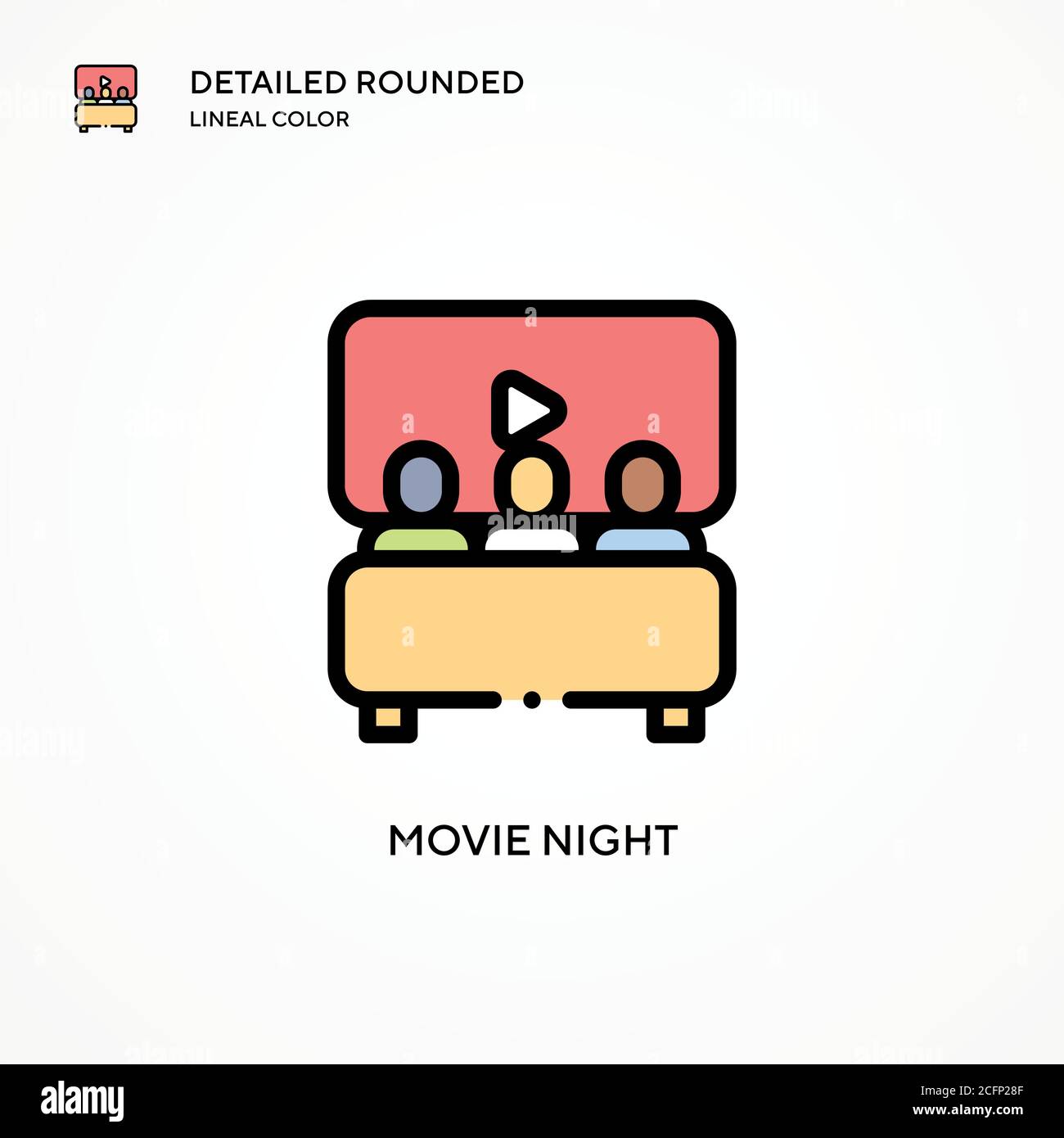 Modern family tv show poster Stock Vector Images - Alamy